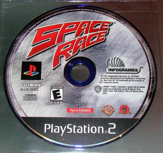 Playstation 2 - SPACE RACE (Game Only) - Video Games