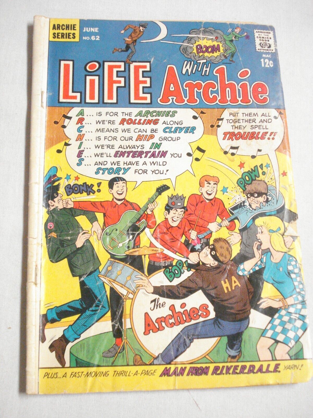 Life With Archie #62 1967 Archie Comics Fair The Archies - Comics ...