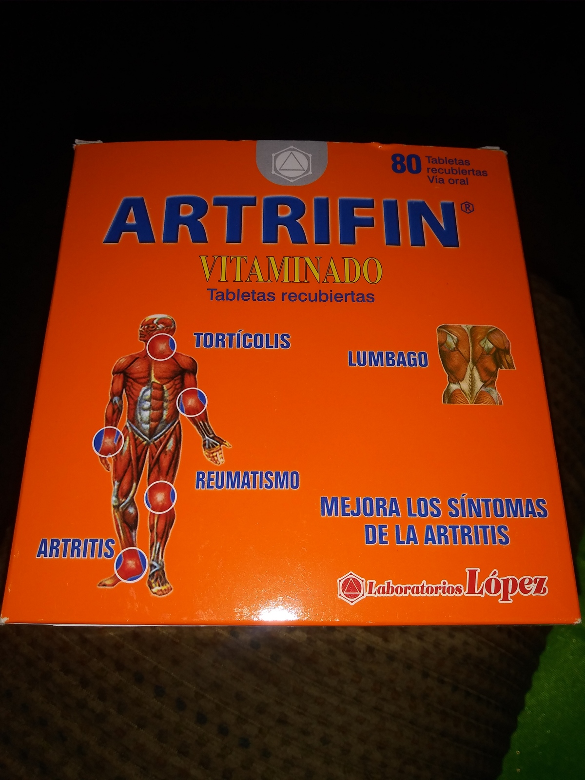 Artrifin Vitaminado. Caja con 80 tabletas - Other Health Care Supplies