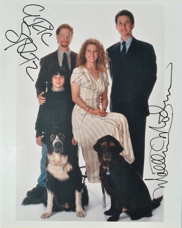 FLUKE Cast Signed Photo x3 - MATTHEW MODINE, ERIC STOLTZ, NANCY TRAVIS ...