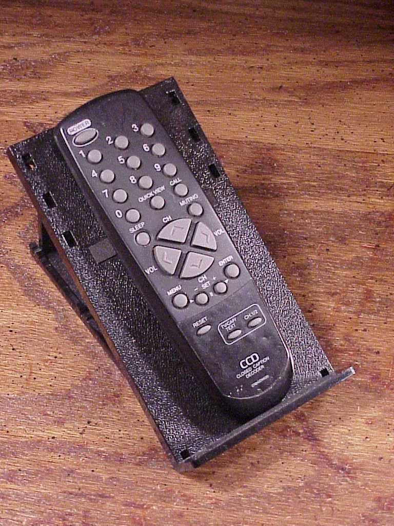 CCD Closed Caption Decoder Remote Control, no. 076N0DW020, cleaned ...