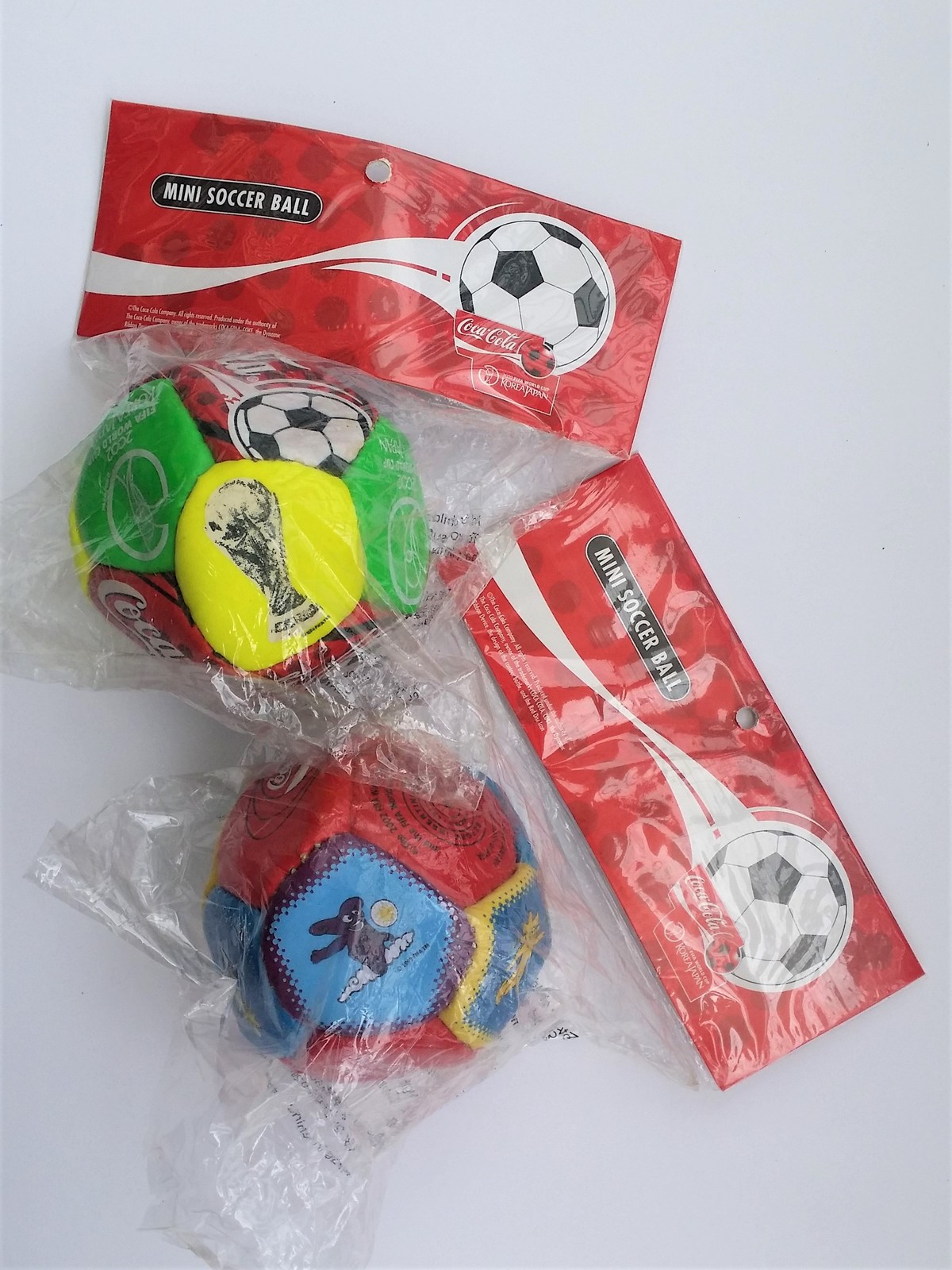 Coca Cola 2002 Fifa World Cup Korea Japan 4" Mini Soccer Ball Football ...