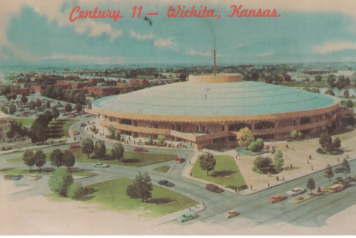 CENTURY II (auditorium) Wichita Kansas (vintage 1970s) postcard ...