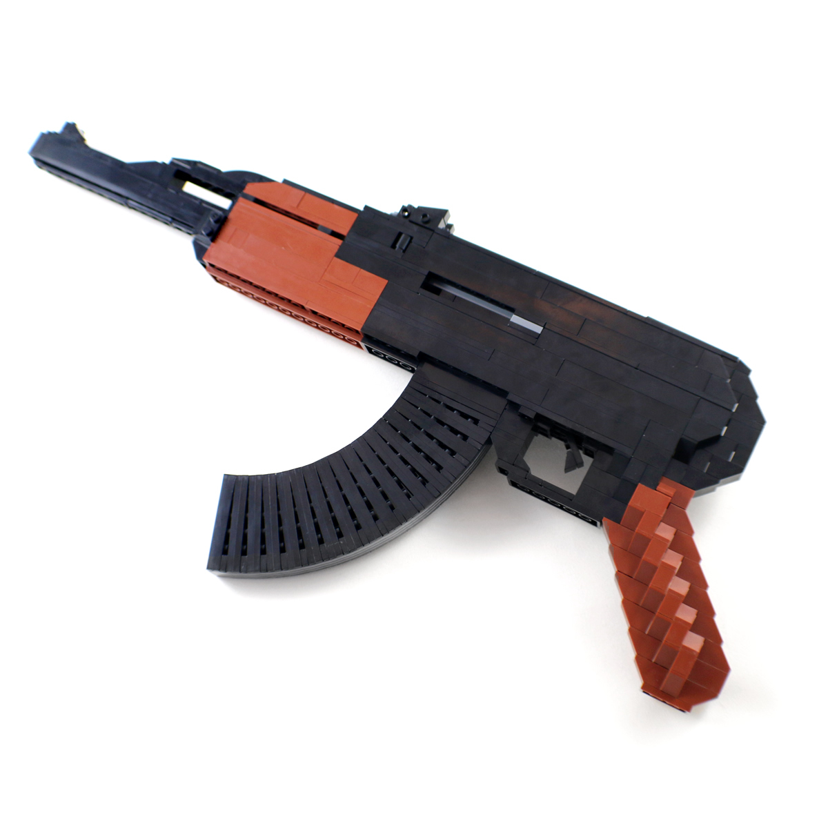 AK-47 Kalashnikov Military Building Block Gun - Building Toys Sets & Packs
