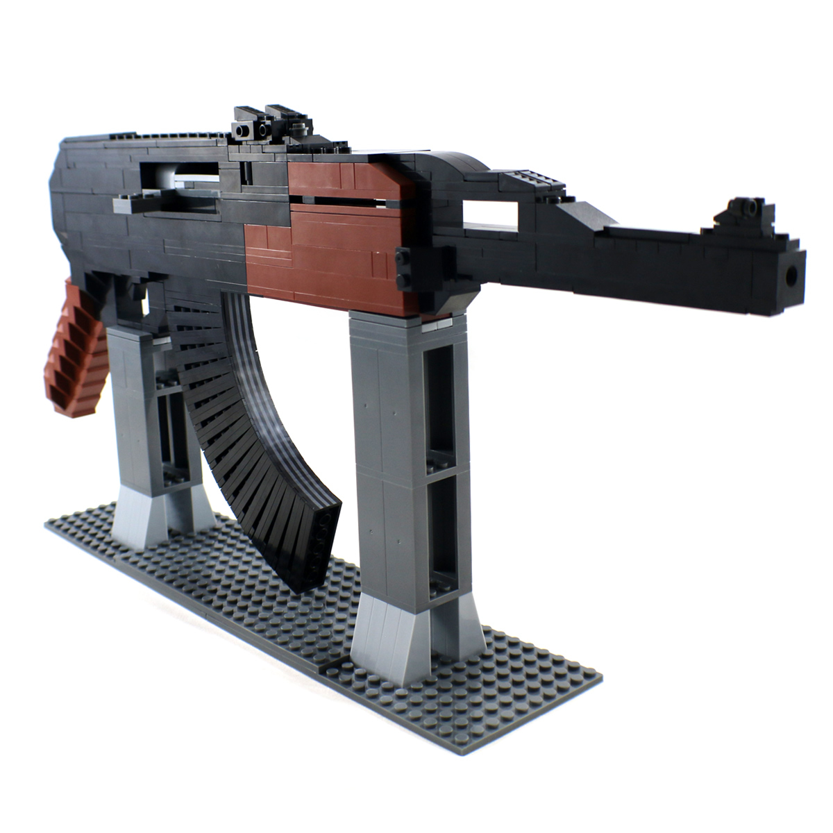 AK-47 Kalashnikov Military Building Block Gun - Blocks