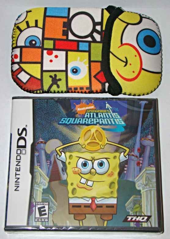 Nintendo DS - NICKELODEON SPONGEBOB'S ATLANTIS SQUAREPANTS (GAME & CASE ...