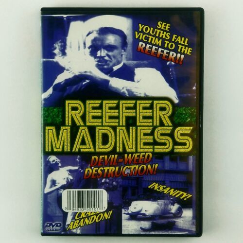 Reefer Madness 1936 American Propaganda Documentary Film DVD Anti Weed ...