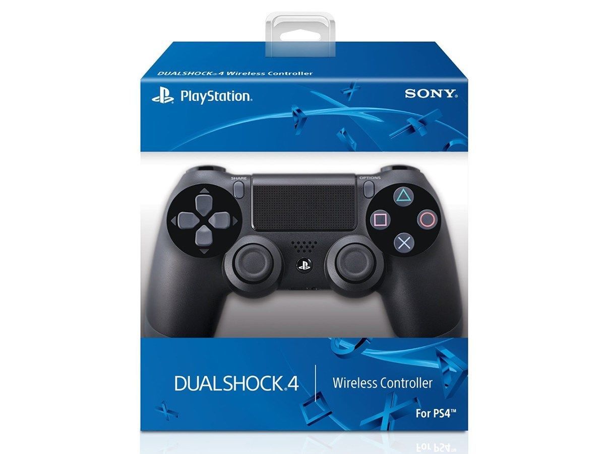Official Sony PlayStation 4 PS4 Dualshock 4 Wireless Controller BLACK ...