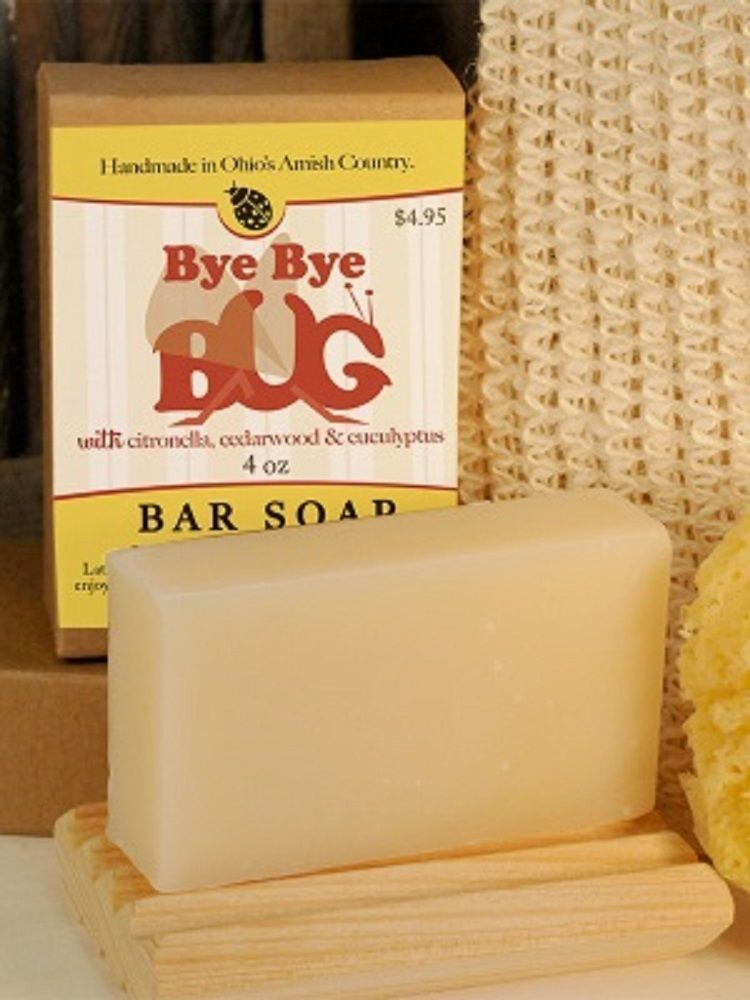 Bye Bye Bug Soap ~ All Natural Handmade 3.5oz - Body Soaps