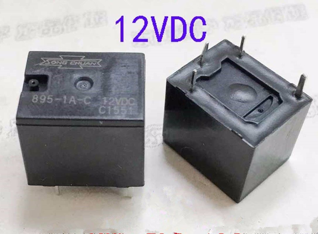 Horn Relay 2-Pack 871E-1A-D-R1 U15 Relays - 12VDC 35A 4-Pin S ...