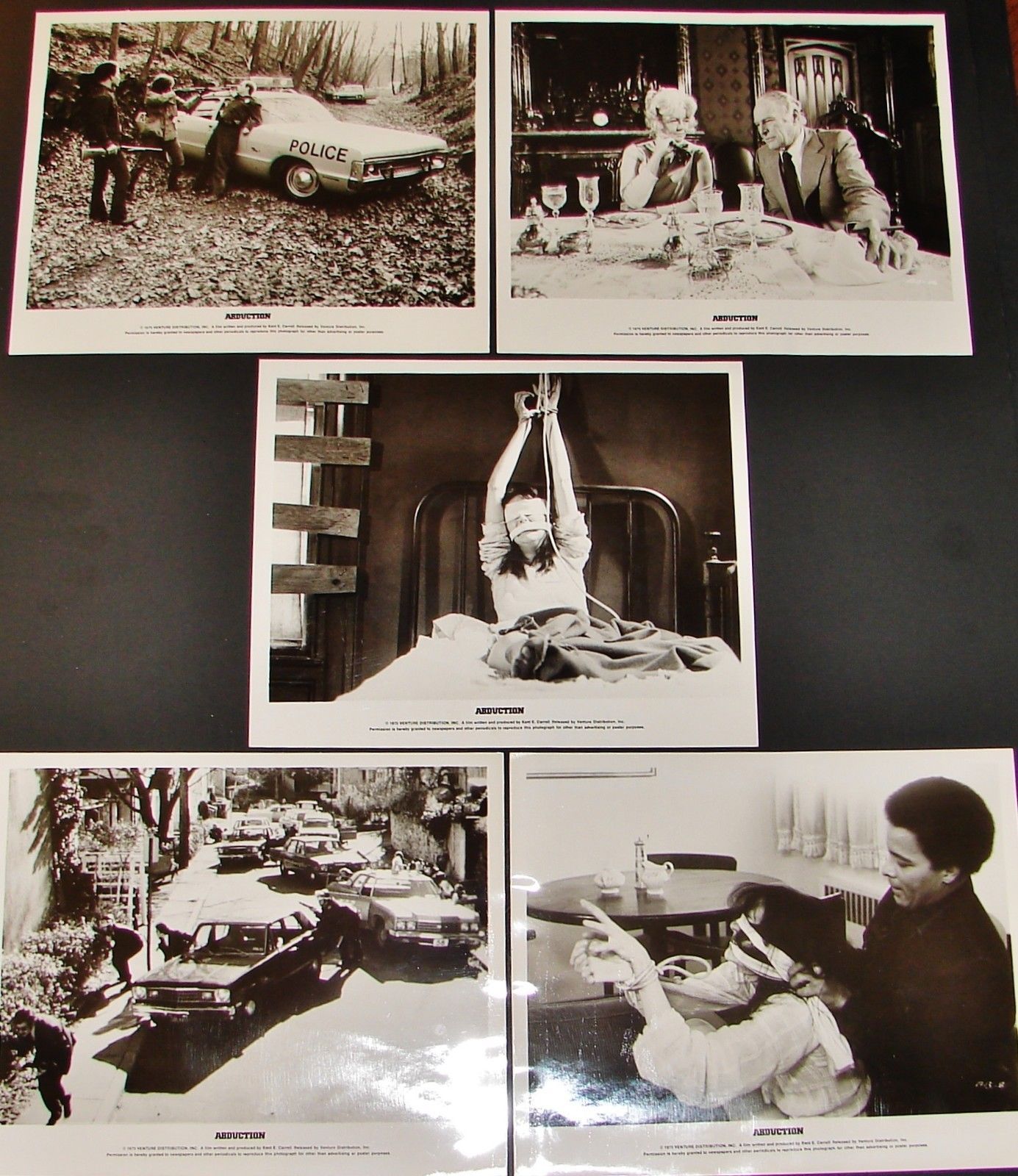 5 1975 Movie ABDUCTION 8x10 Press Photos Judith-Marie Bergan David ...