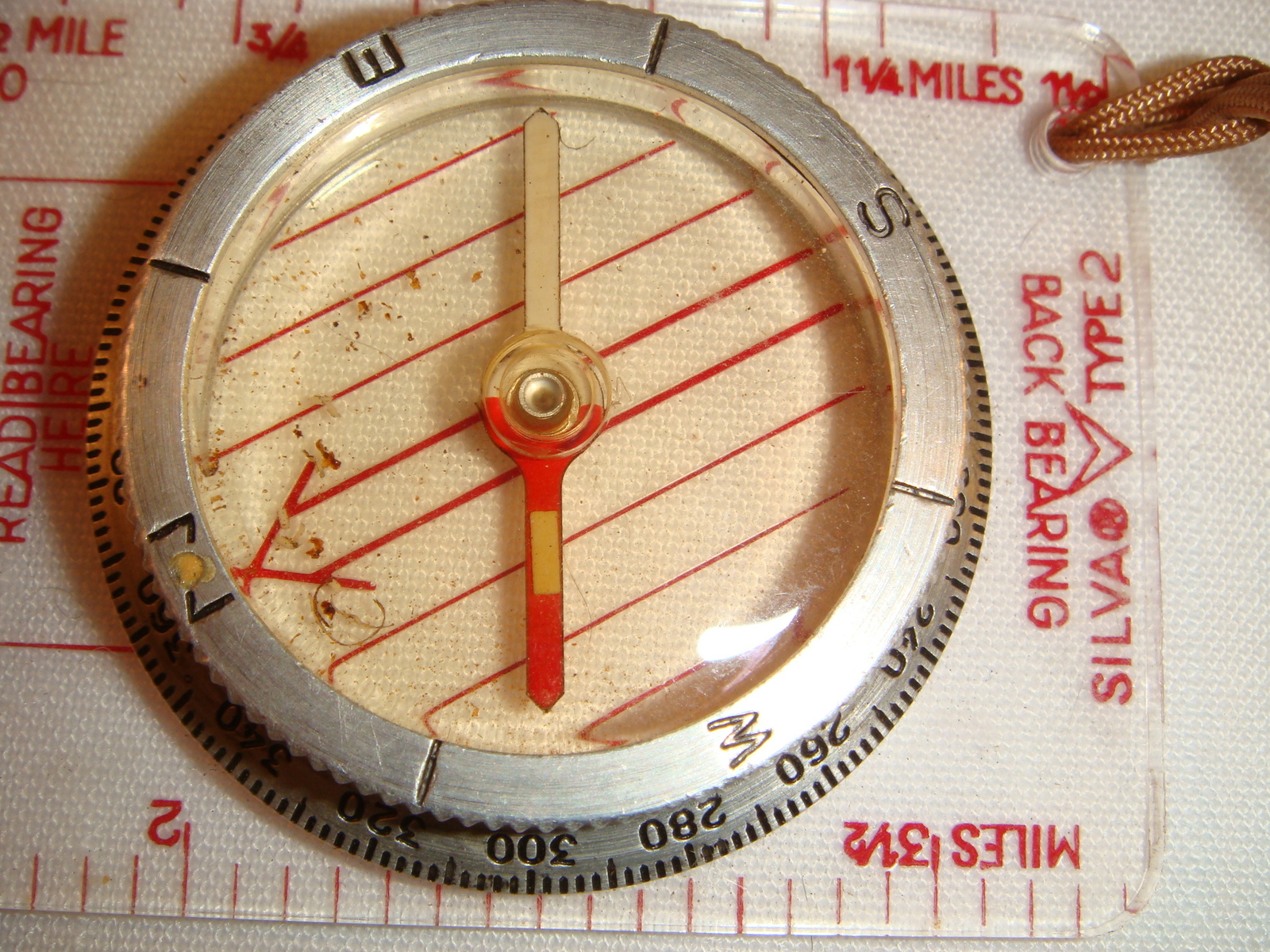 Vintage Silva Compass Set Type 2 Compass Leather Case Instructions Nice Compasses And Gps