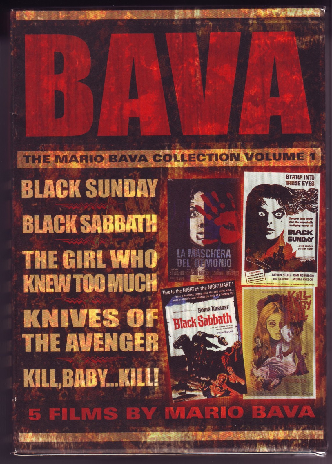 The Mario Bava Collection: Volume One Box Set (2007 Anchor Bay) - DVDs ...
