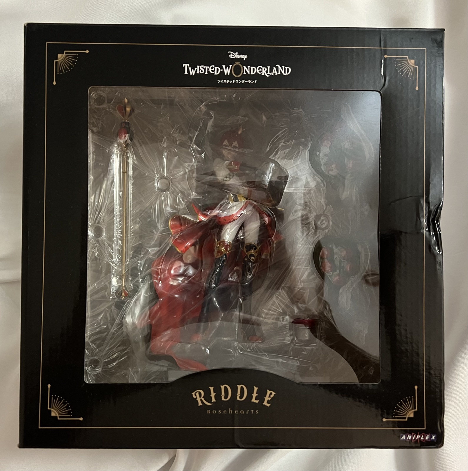 Disney Twisted Wonderland Riddle Rosehearts 1/8 Scale Figure Aniplex ...