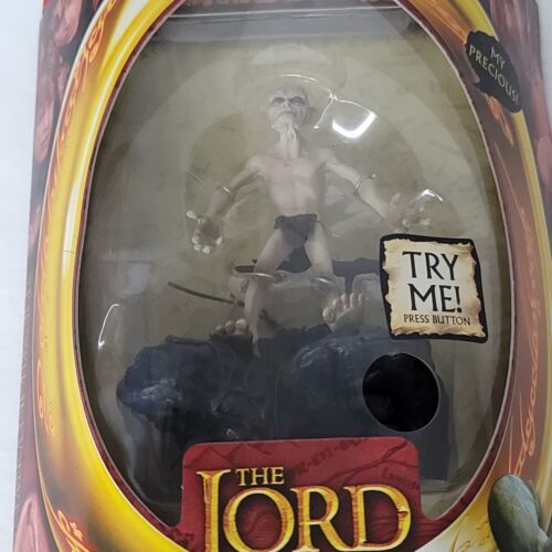 The Lord of the Rings Gollum Action Figure LOTR NIB Toy Biz the Two ...