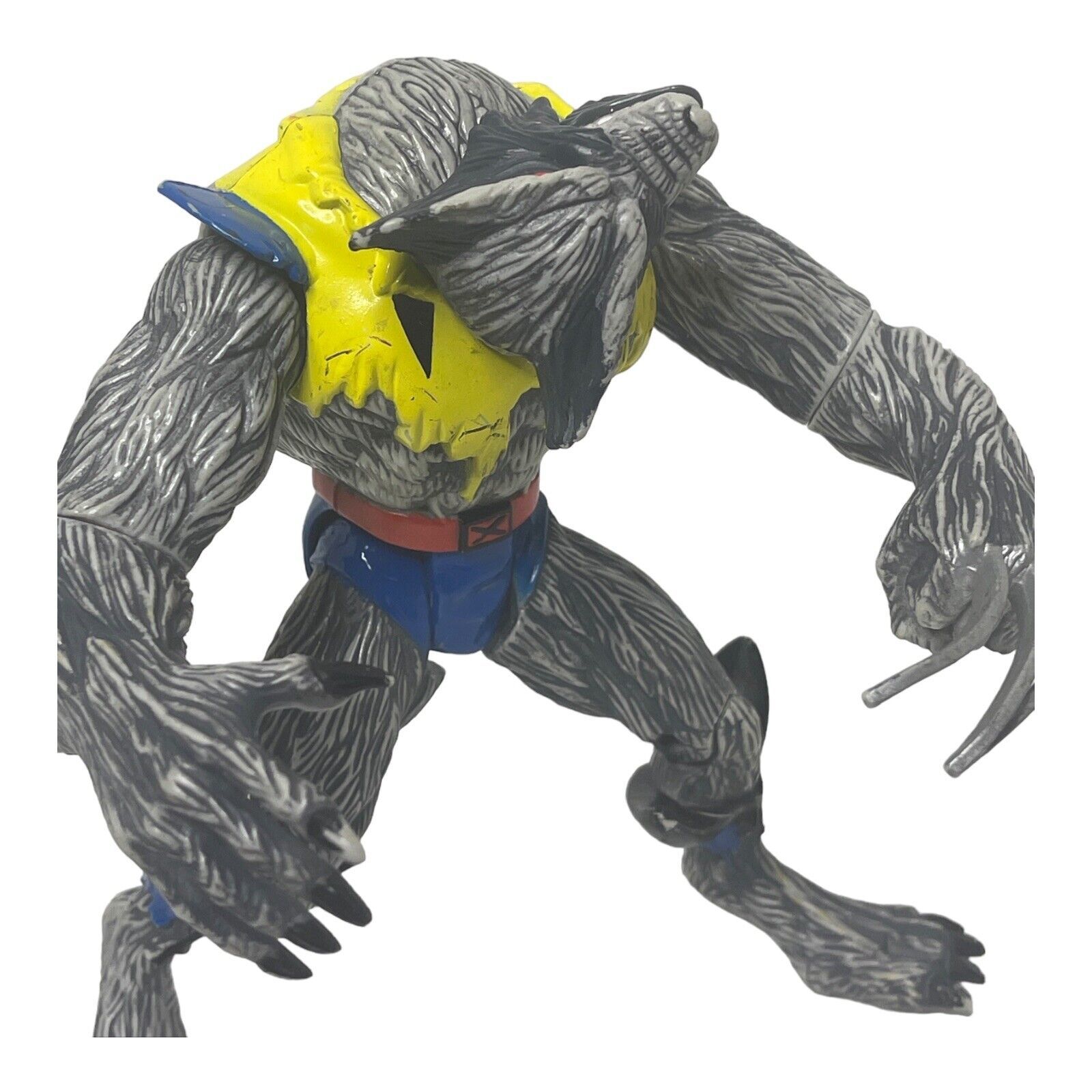 Marvel X-Men Mutant Monsters Werewolf Wolverine 7" Action Figure 1996 ...