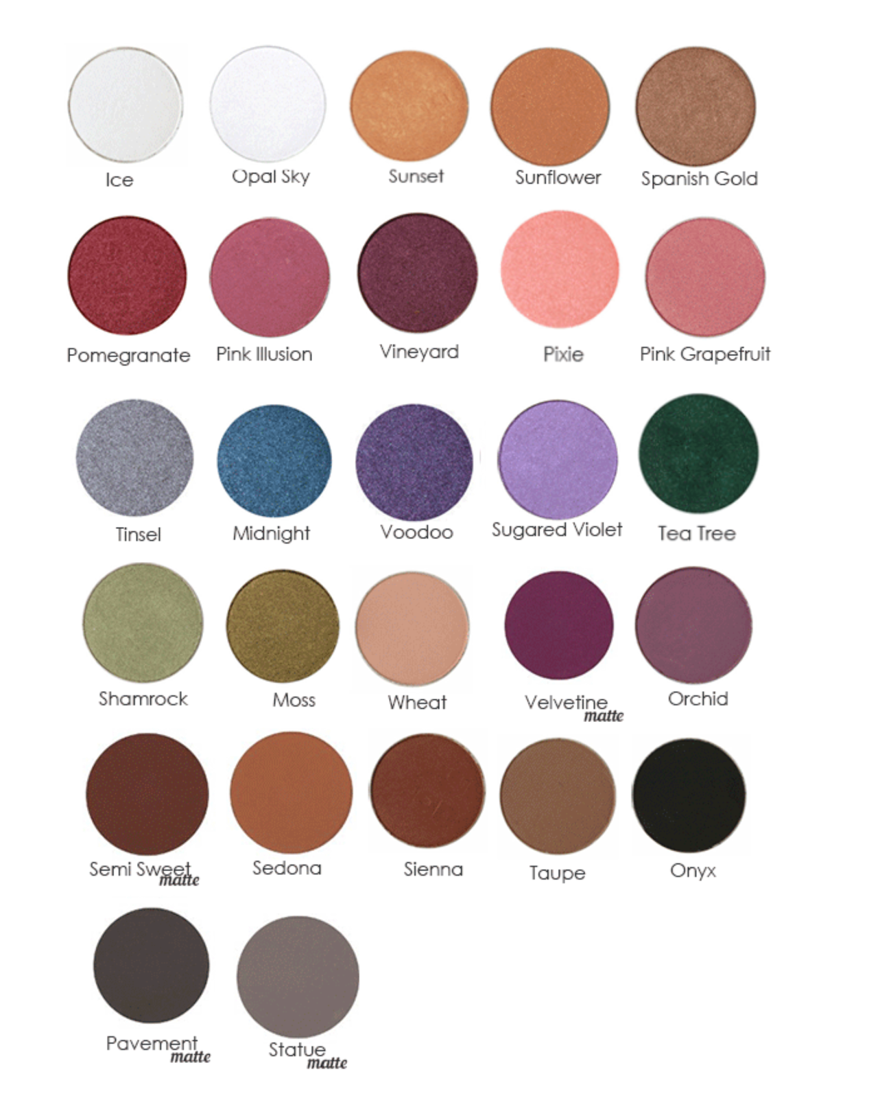 MUD Eye Color Refill- MUD MAKEUP