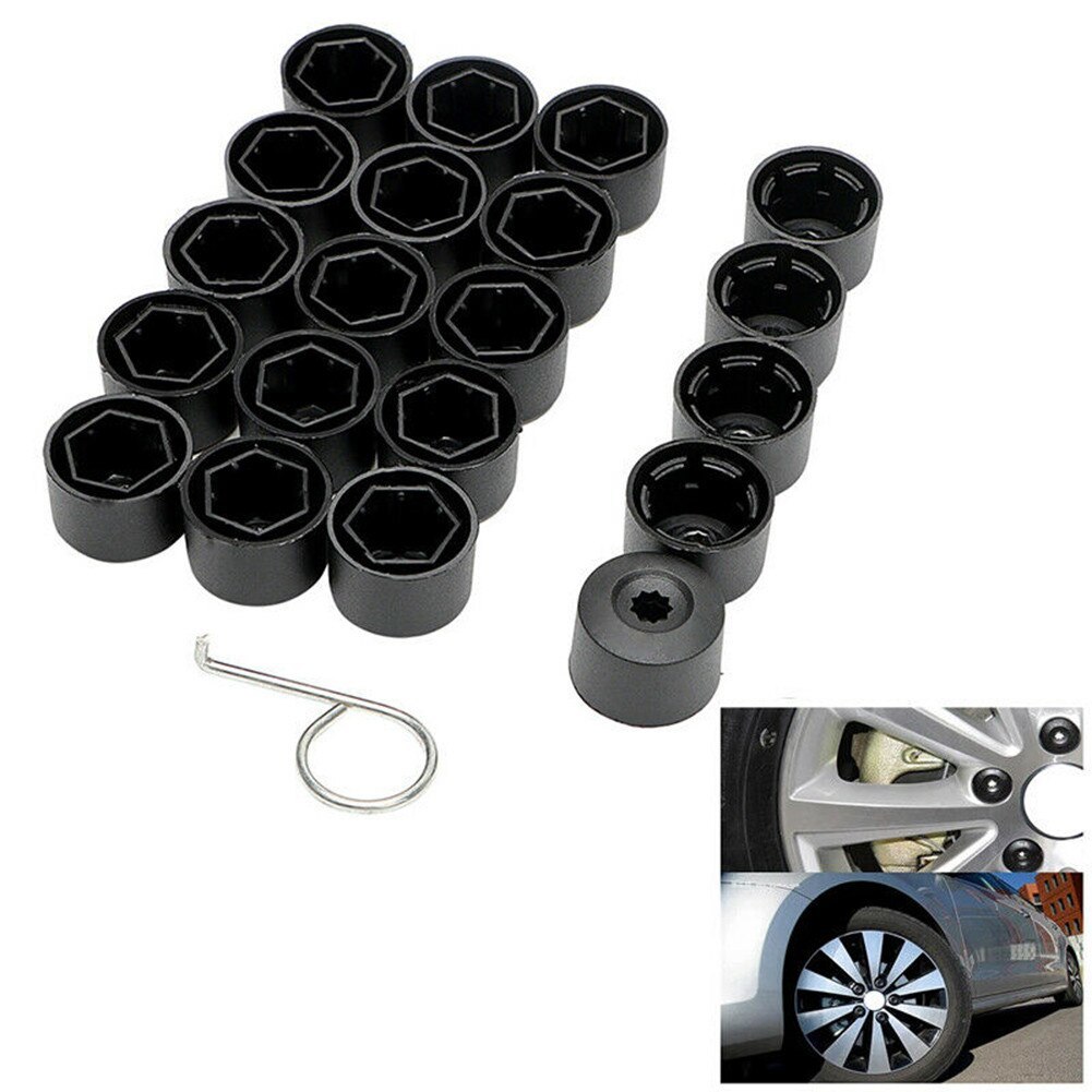 House 20x Wheel Bolt Nut Cap Covers For Golf Bora Paat Jetta 17mm Lug Sockets V Other