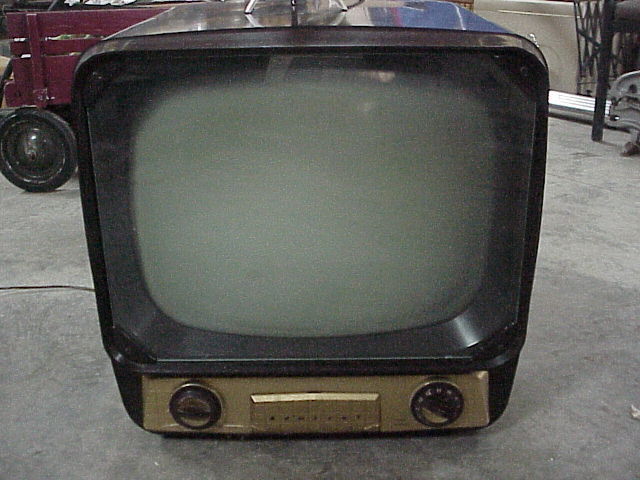 1953 ADMIRAL 121DX12 17" Television Brown and similar items