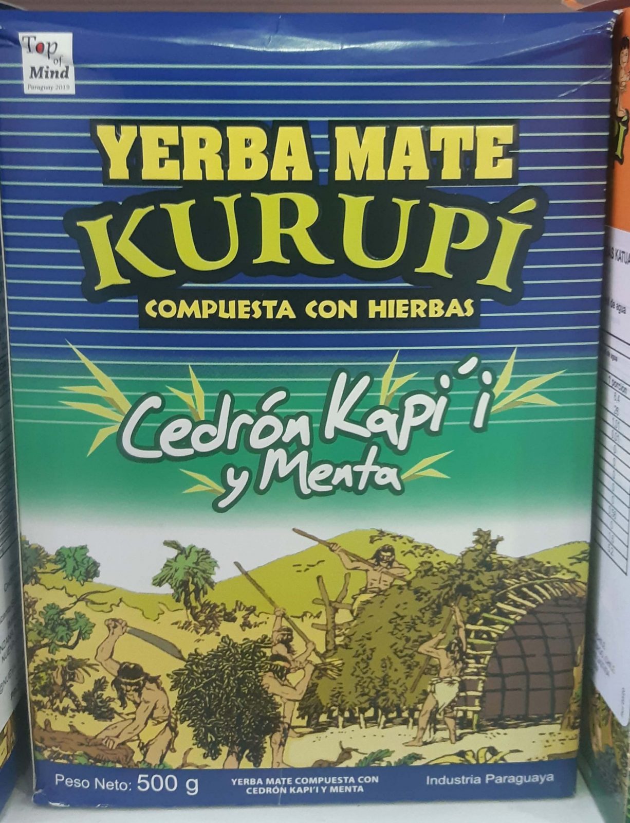 Yerba mate Kurupí Cedrón Kapi´i and Mint “Relaxing and refreshing herb ...