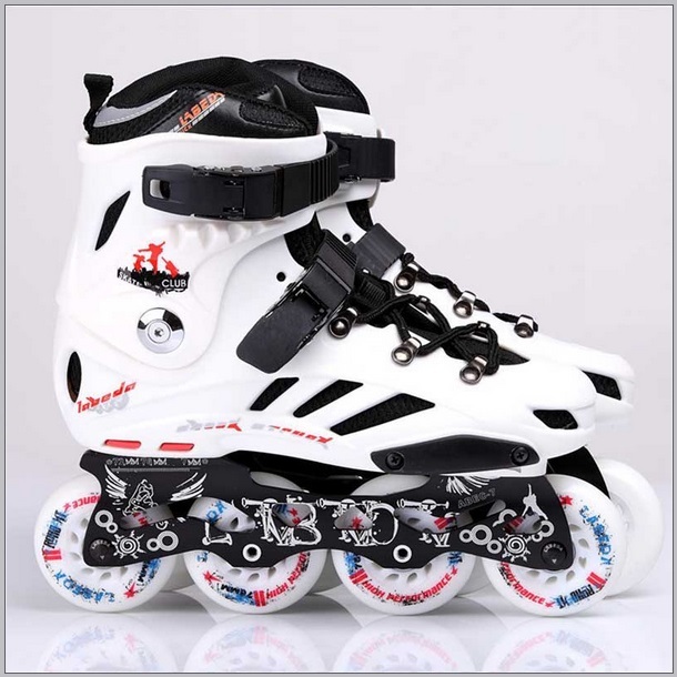 Freestyle Urban Slalom Rollerblade Inline Adult Skates FSK Braking w ...