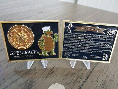 Shellback Crossing The Line Ancient Order of the Deep USN Challenge ...