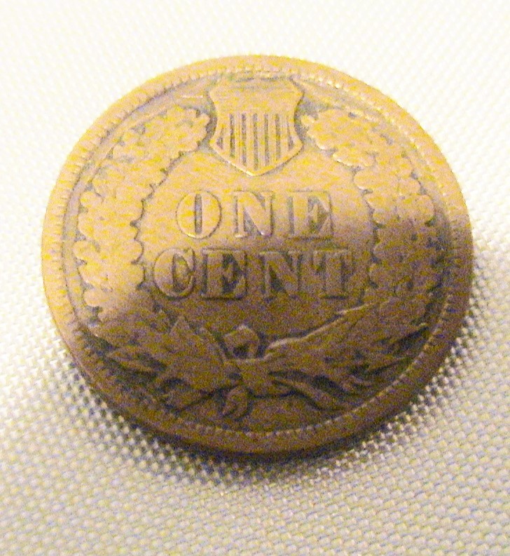 Circulated 1892 Indian Head Cent Penny - Small Cents