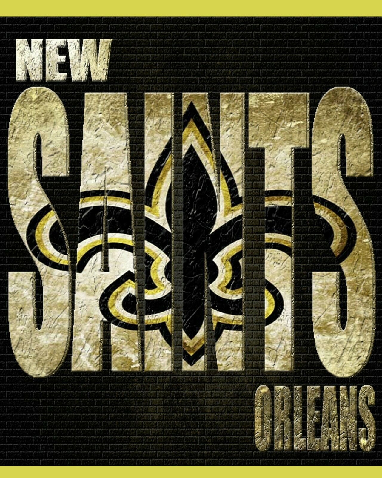 New Orleans Saints Art Print picture decor and similar items