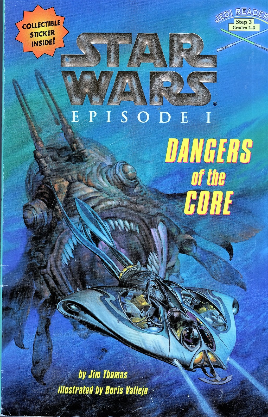 Star Wars Episode 1 "Dangers of the Core" by Jim Thomas - Paperback ...