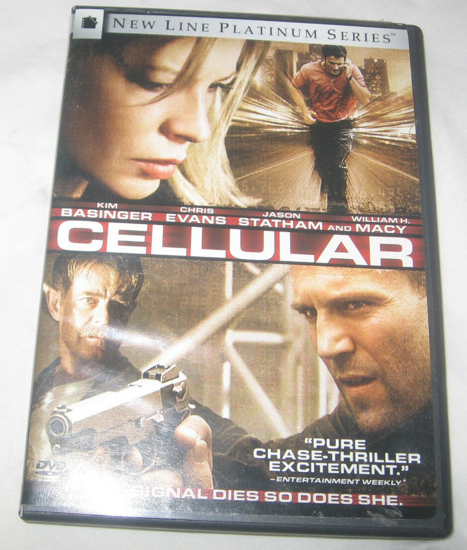 Cellular DVD, 2005, Platino Serie Kim Basinger, Chris Evans - DVD, HD ...