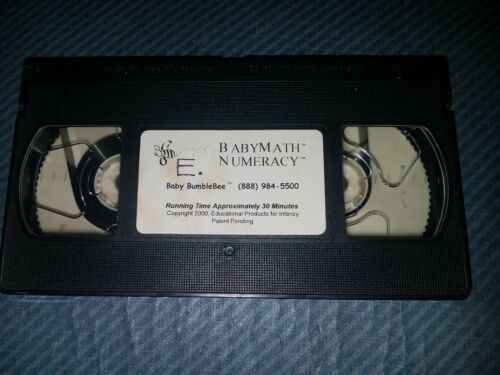 Baby Bumblebee Baby Math Numeracy [VHS] No Box - VHS Tapes