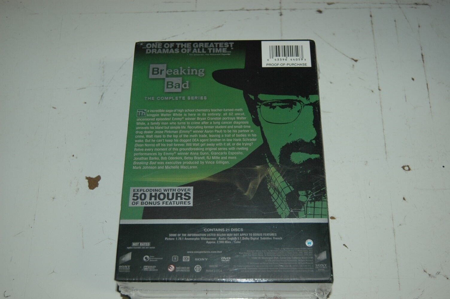 Breaking Bad DVD Complete Series Set New Sealed Box Set Bryan Cranston ...