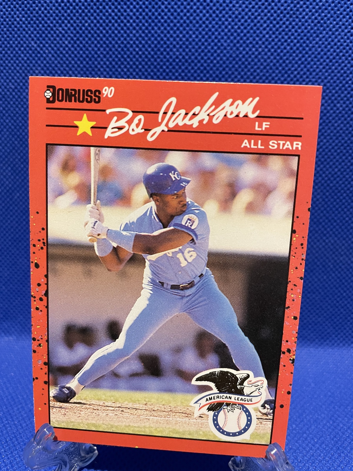 Bo Jackson 650 1990 Donruss Baseball Card Error - Trading Card Singles Bo Jackson 650 1990 Donruss Baseball Card Error - Trading Card Singles