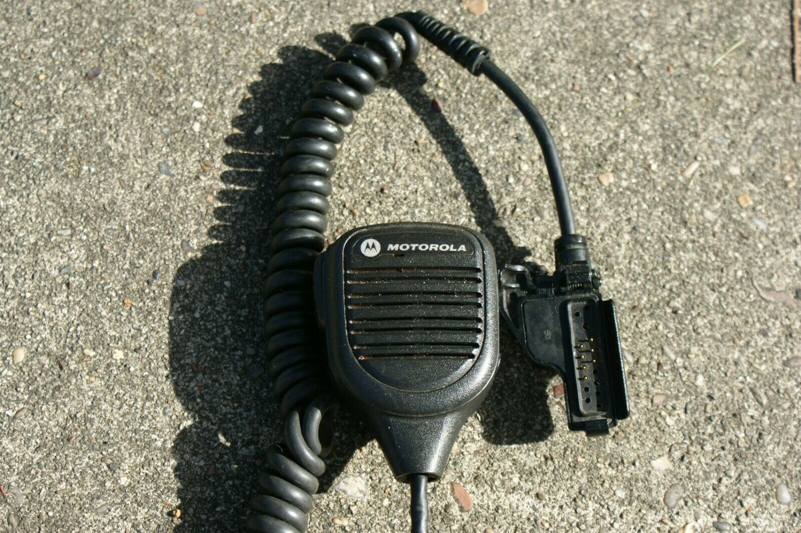 Motorola Two Way Radio Speaker Lapel Microphone PMMN4045B for XTS,MT,HT ...