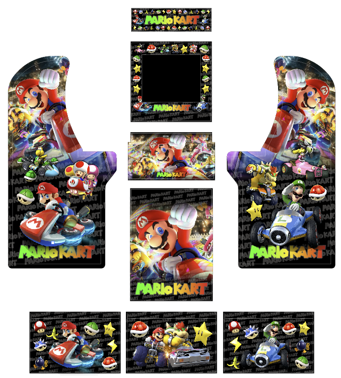 Arcade1up, Arcade 1Up Mario Kart Design Arcade Design/Arcade Cabinet ...