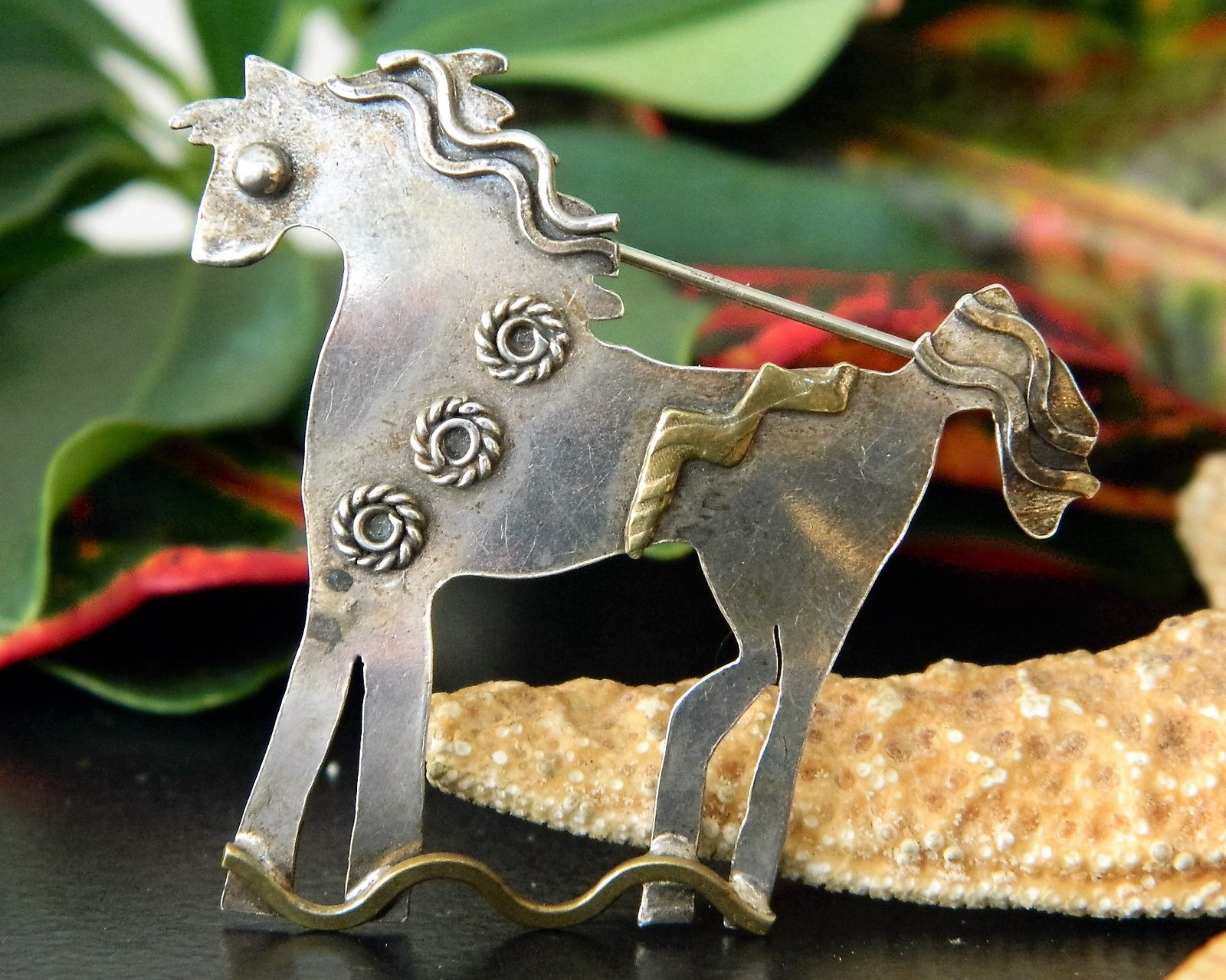 Vintage Horse Sterling Silver Brooch Pin Handcrafted Signed Enewold ...