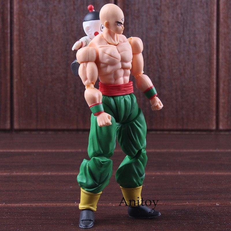 SHF S.H.Figuarts Tien Shinhan with Chiaotzu Dragon Ball Z PVC Action ...
