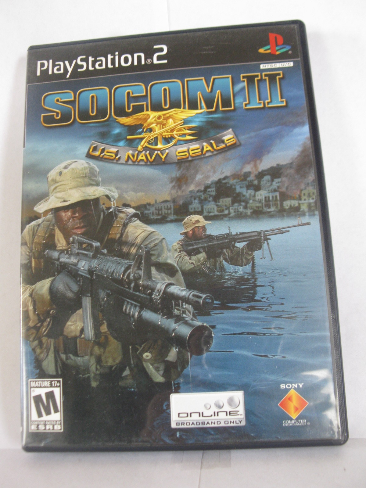 Playstation 2 PS2 Video Game: Socom II -U.S. Navy Seals - Video Games