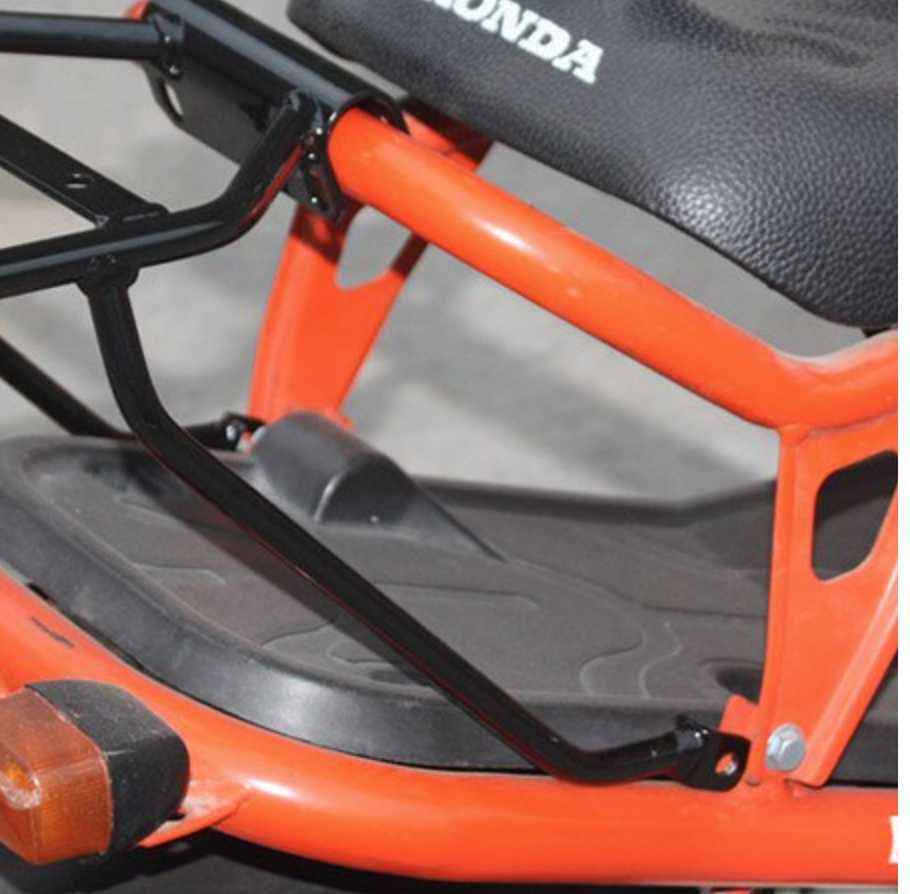 Honda White Ruckus Luggage rack 50 - Racks & Luggage