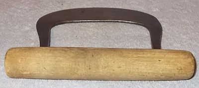 Antique Vintage Primitive Wood Handle Single Blade Food Chopper ...