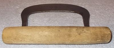 Antique Vintage Primitive Wood Handle Single Blade Food Chopper ...