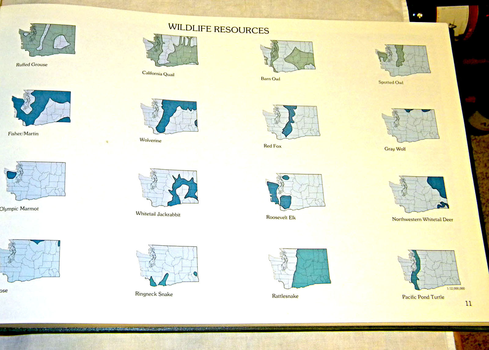 Washington State 1989 Centennial Atlas and similar items