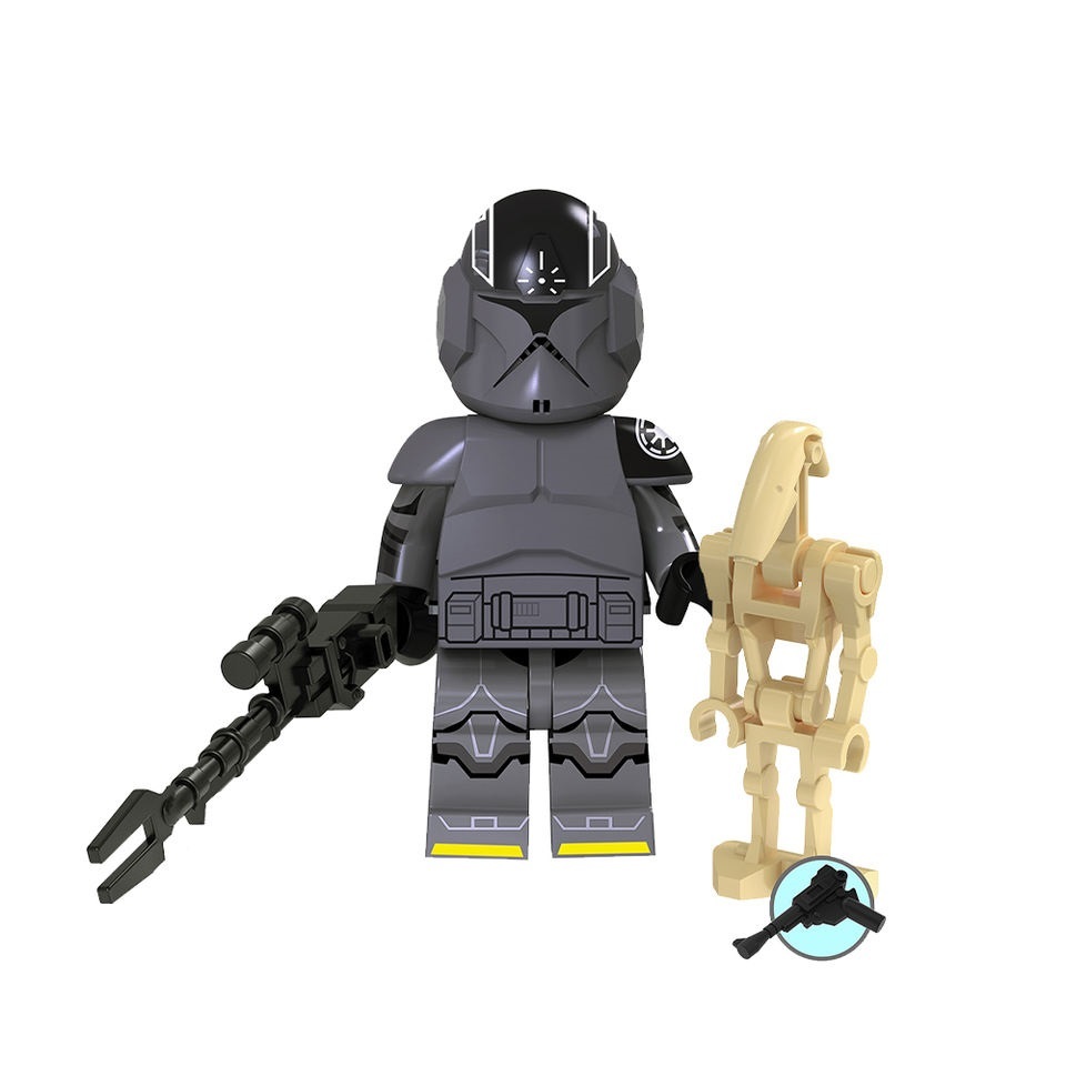 10pcs Star Wars Stealth Operations Squad Commander Blackout Spark ...