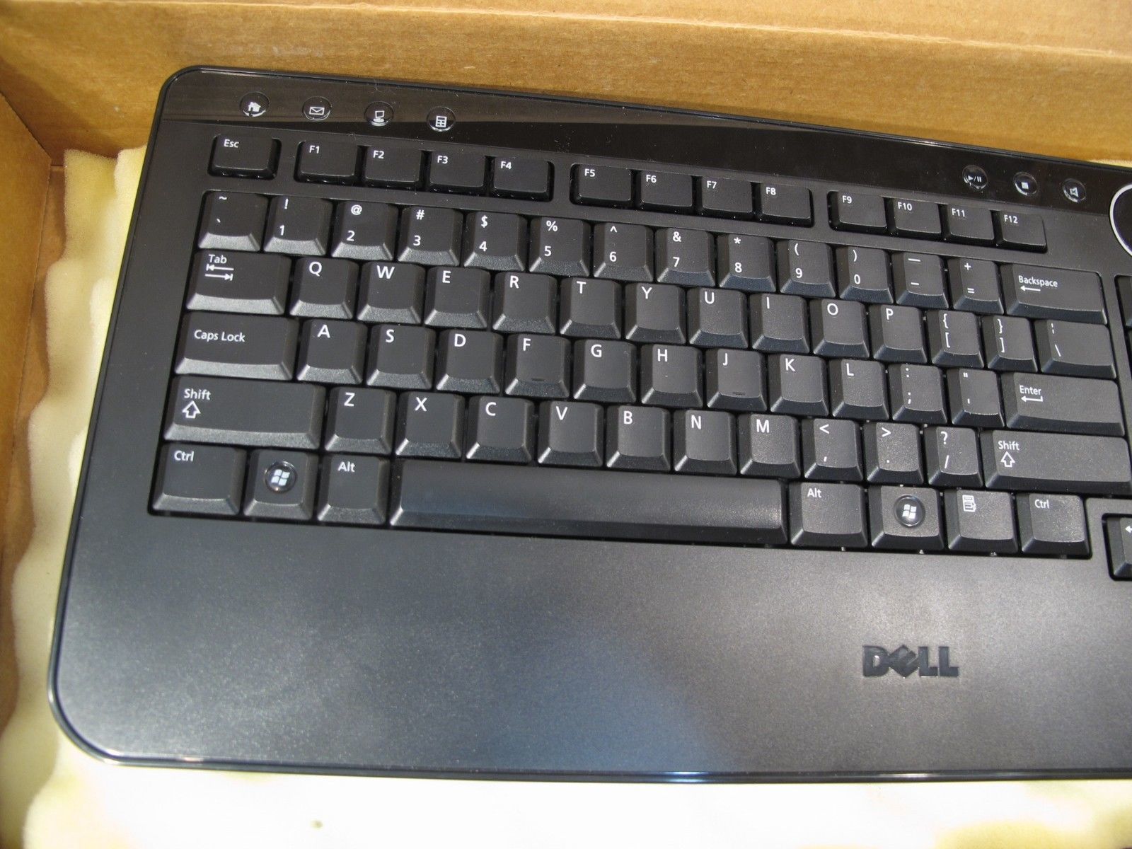 Dell Slim Wireless Multimedia Keyboard Black Y-RBP-DEL4 M756C ...