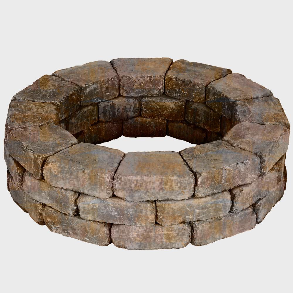 Pavestone Landscape Tree Ring 39 in. x 10.5 in. Edging Concrete Sierra ...