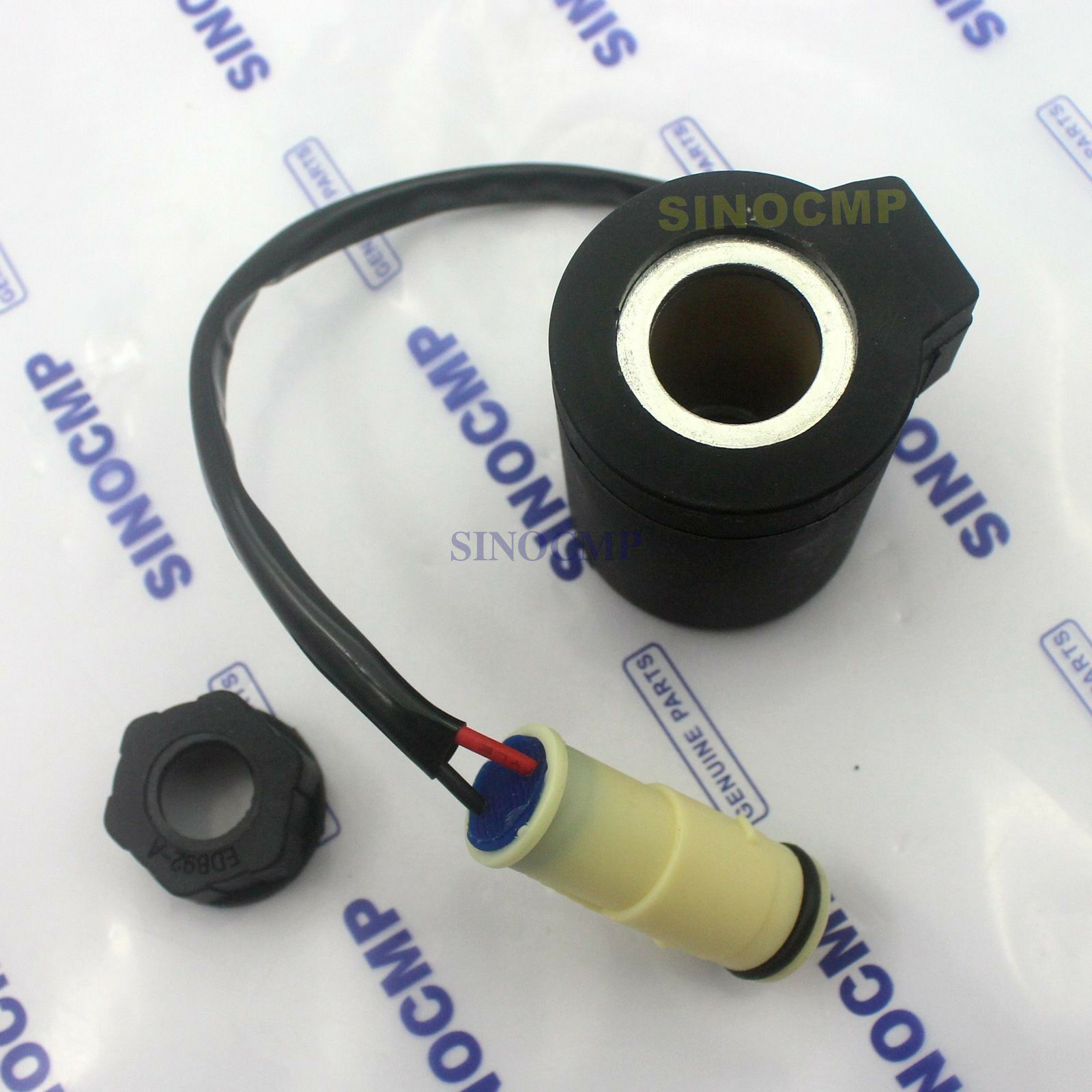 Solenoid Coil 12V For Volvo Excavator EC290 EC330 EC360 EC460 EC210B ...