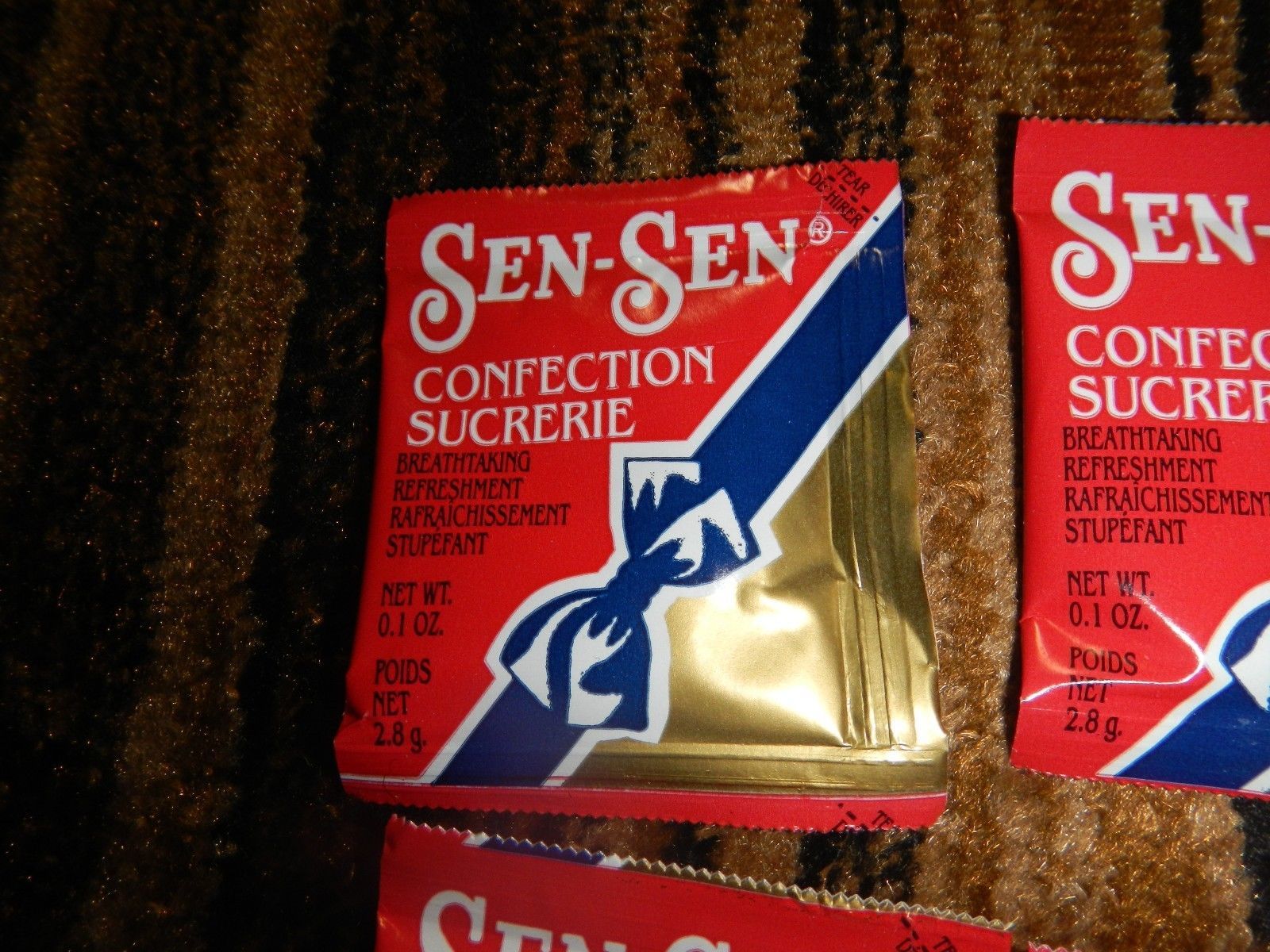 Old VINTAGE candy SEN SEN mint licorice breath freshener mint 12 ...