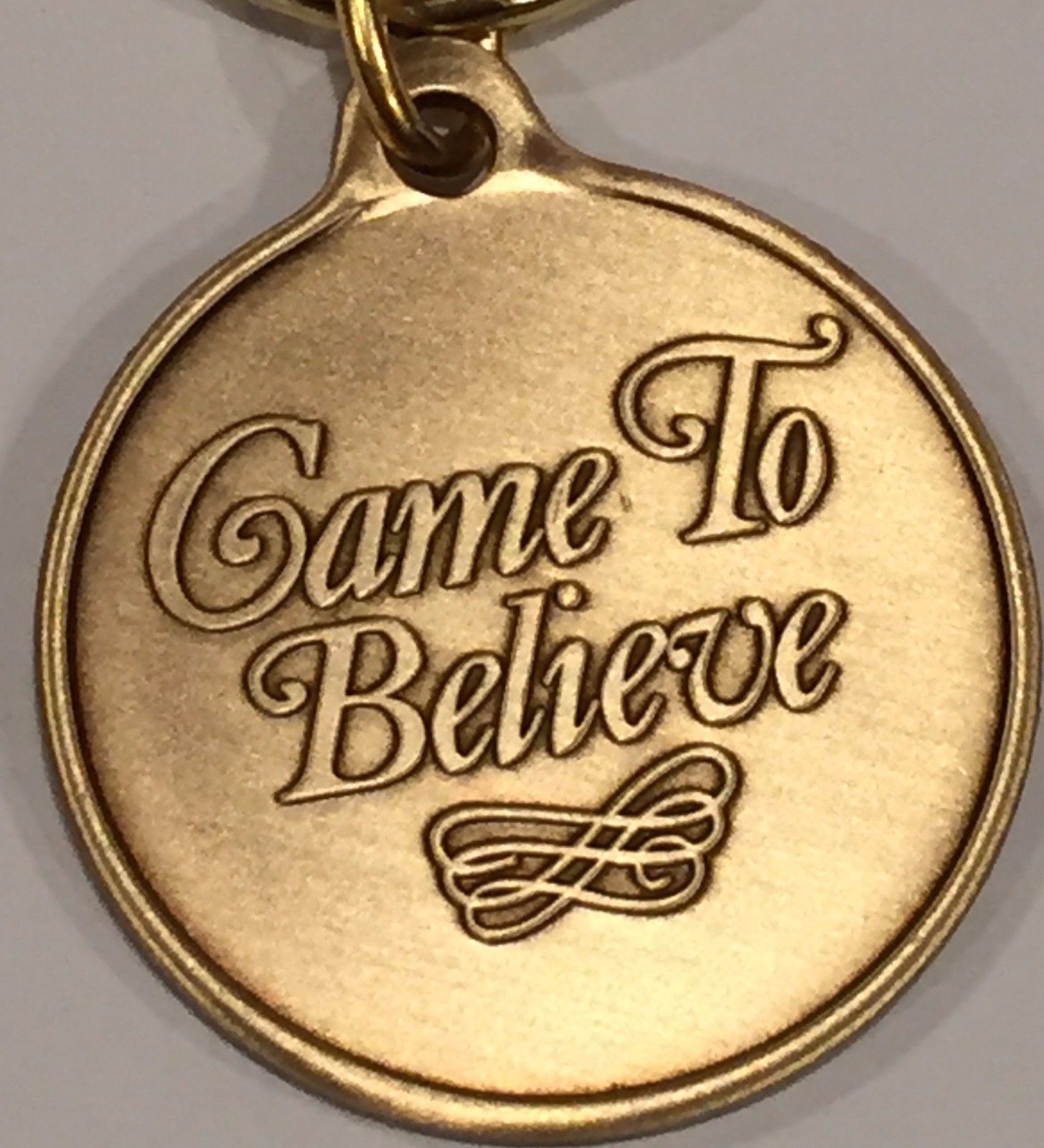 Came To Believe Bronze AA Alcoholics Anonymous Keychain Key Tag ...