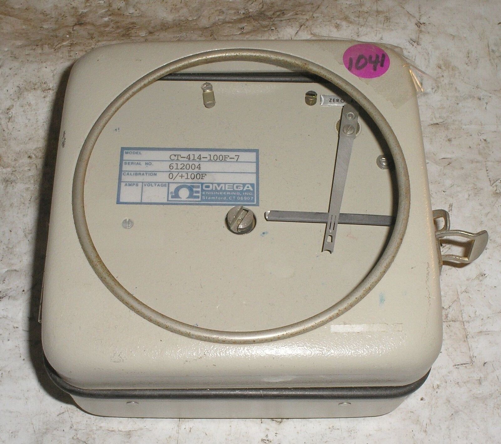 Omega Engineering CT-414-100F-7 Circular Chart Graph Recorder - Other ...