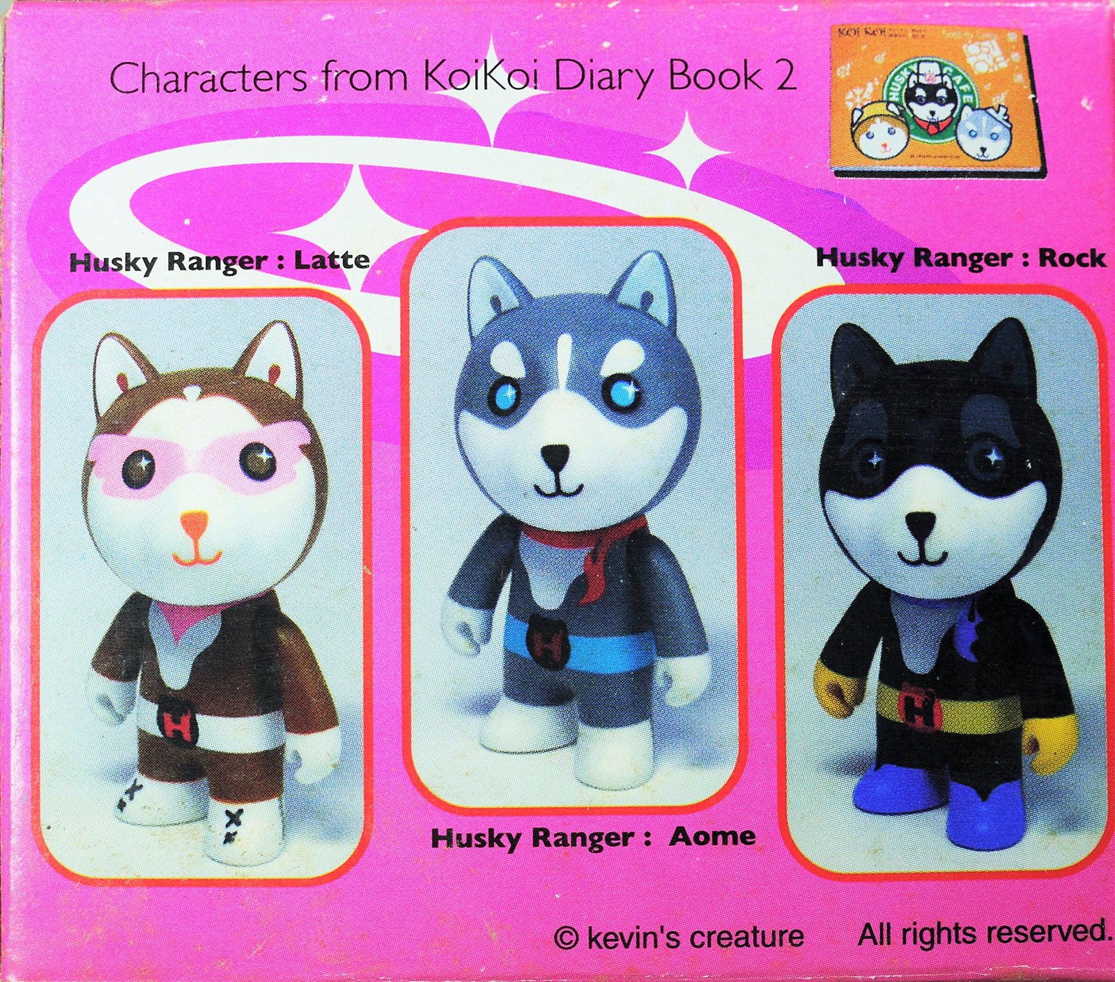 Hong Kong Toy Designer HUSKY x 3 HUSKYx3 Vinyl Figure Collection Series ...